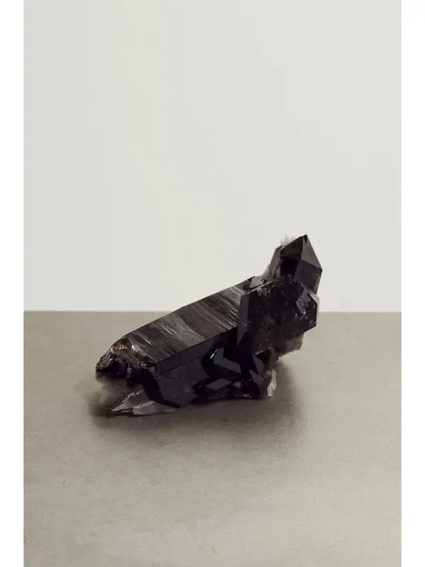 JIA JIA HOME Jia Jia Medium Moonstone And Smoky Quartz Cluster