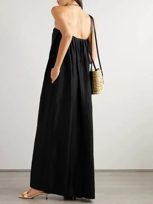 Bondi Born Strapless Woven Maxi Dress