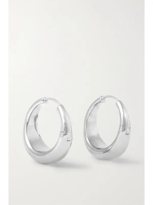 LIÉ STUDIO The Andrea Sculptural Hoop Earrings