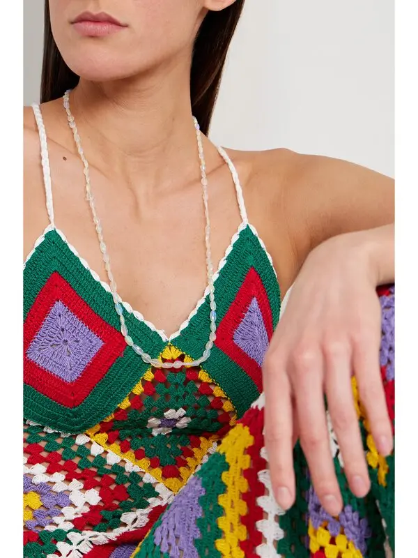 Fry Powers 18-karat Gold Opal Necklace