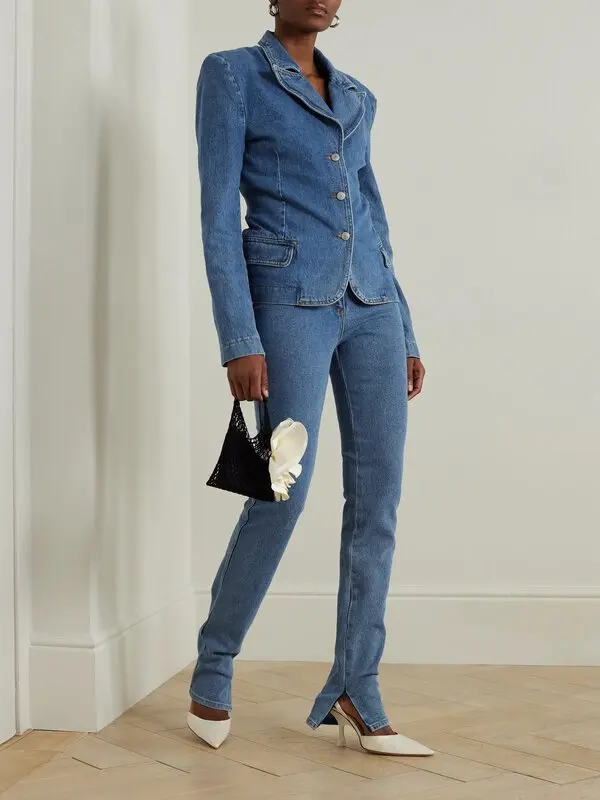 Magda Butrym High-rise Straight-leg Jeans