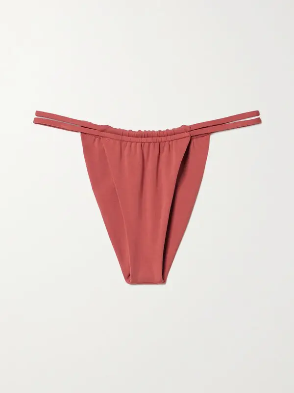 Mara Hoffman Coco Bikini Briefs - Red