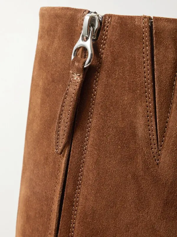 AeydĒ Ariana Suede Knee High Boots