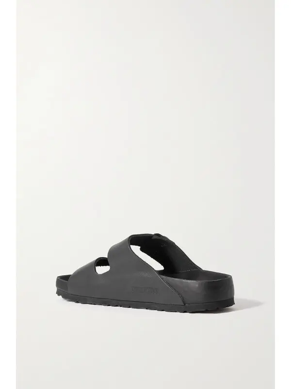 BIRKENSTOCK Arizona Leather Sandals - Black