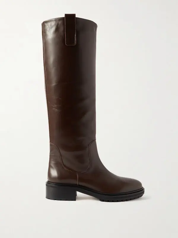 AeydĒ Henry Leather Knee Boots