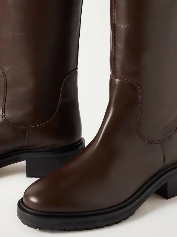 AeydĒ Henry Leather Knee Boots