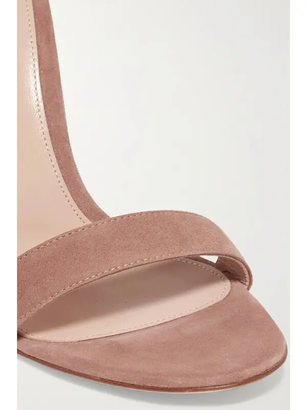 GIANVITO ROSSI Portofino 105 Suede Sandals