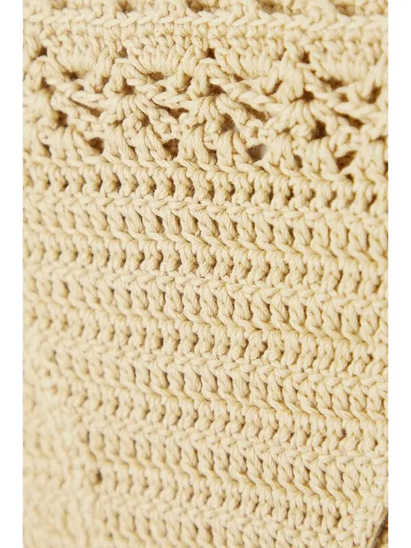 Cult Gaia Eshe Crocheted Cotton Bikini Briefs