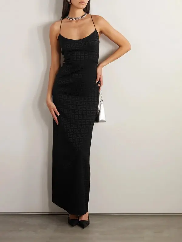 Givenchy 4g' Jacquard Gown