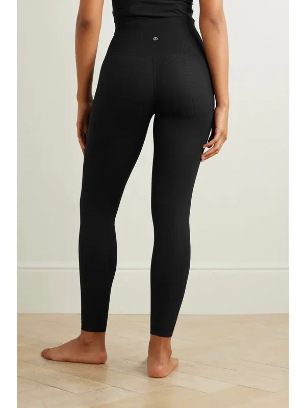Lululemon Align™ 25" Ribbed Nulu™ High-rise Leggings - Black