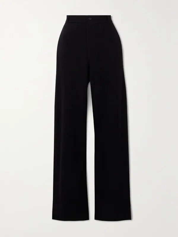 Guest In Residence Cashmere Straight-leg Trousers