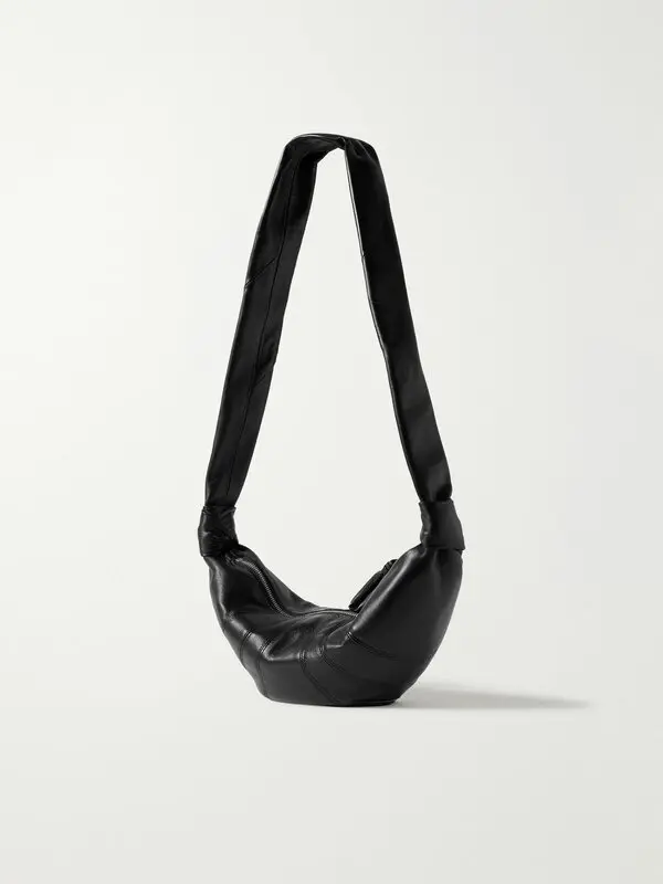 LEMAIRE Croissant Shoulder Bag - Black