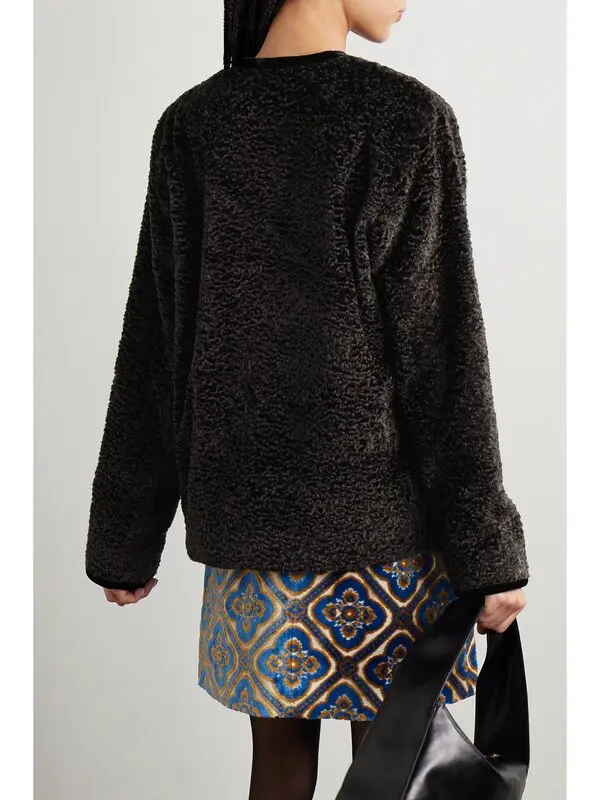 BODE Fitchberg Faux Shearling Jacket