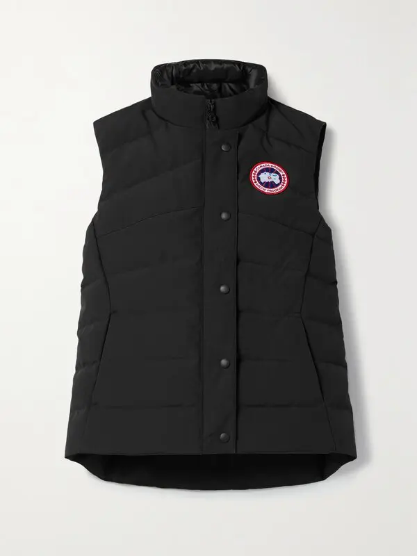 Canada Goose Freestyle Quilted Down Vest - Black