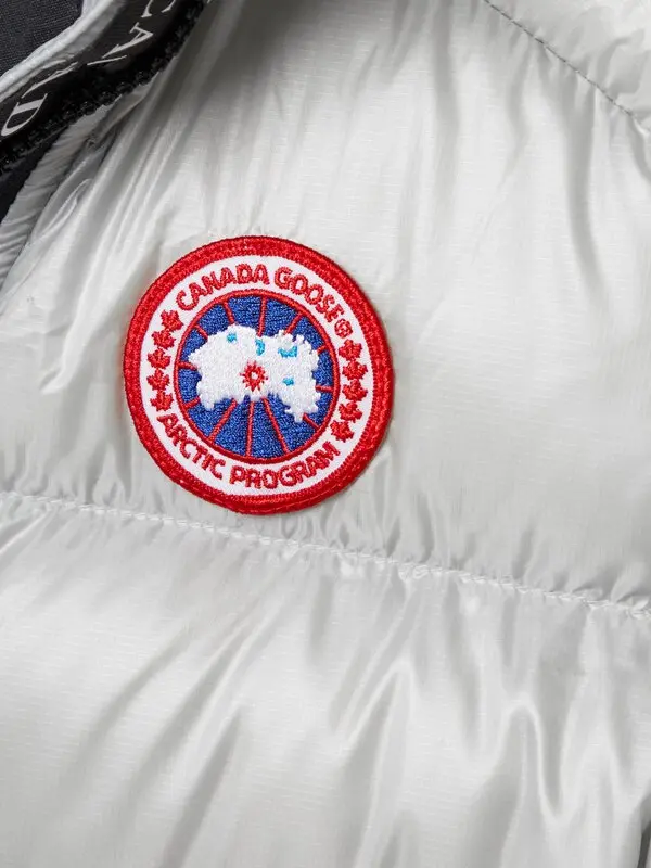 Canada Goose Cypress Quilted Recycled Ripstop Down Vest - Silver