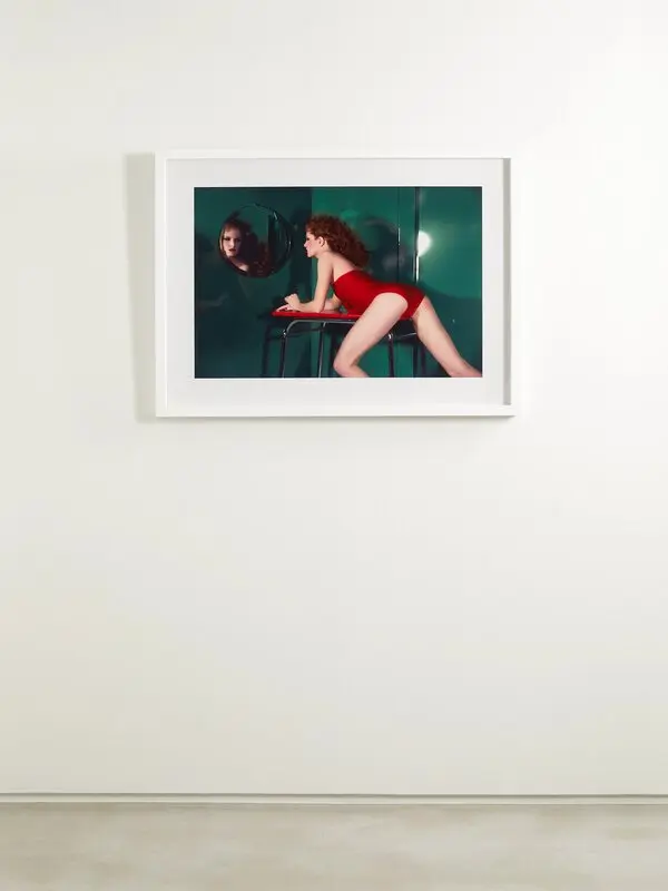 AP8.art Guy Bourdin Framed Print, 40" X 29 - Green