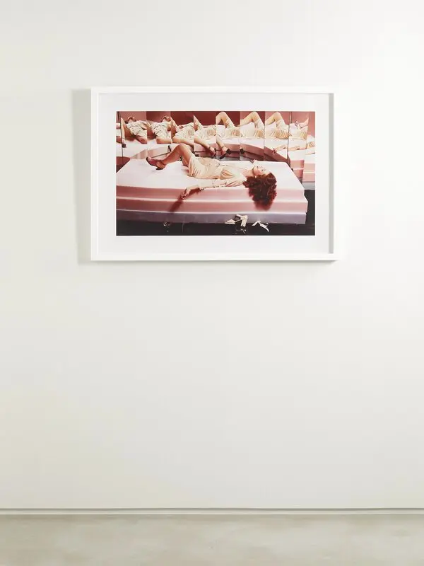 AP8.art Guy Bourdin Framed Print, 43" X 29 - Pink