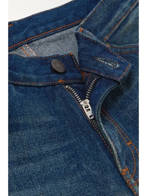 Acne Studios Low-rise Bootcut Organic Jeans - Blue