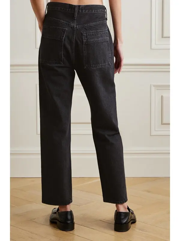 AGOLDE Cooper Cargo High-rise Straight-leg Organic Jeans