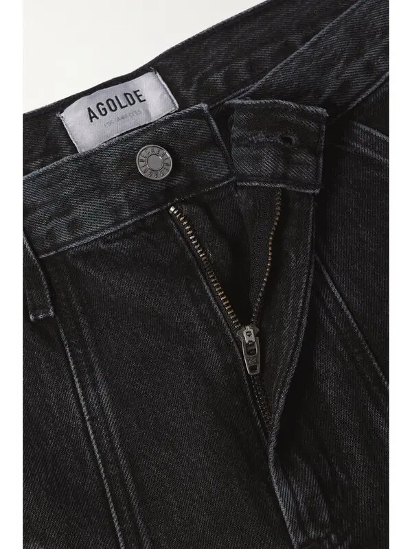 AGOLDE Cooper Cargo High-rise Straight-leg Organic Jeans