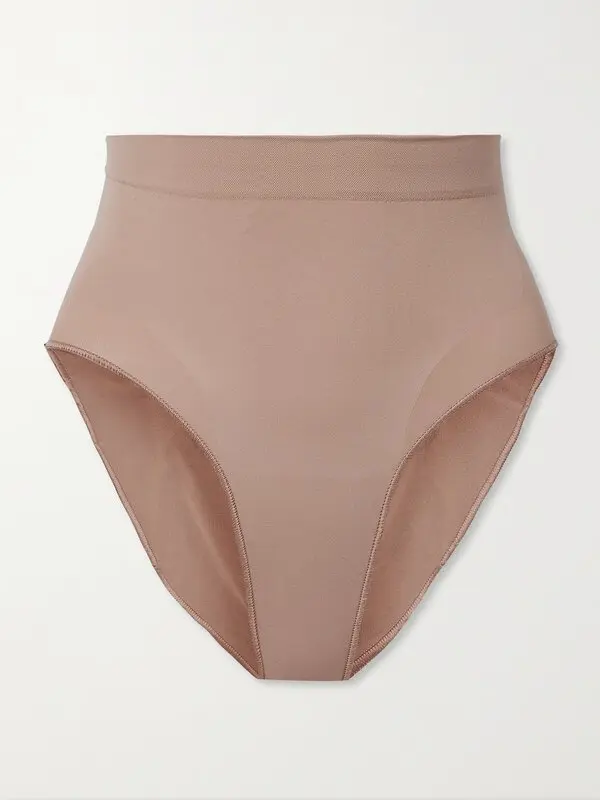 SKIMS Seamless Sculpt Mid Waist Brief - Neutrals
