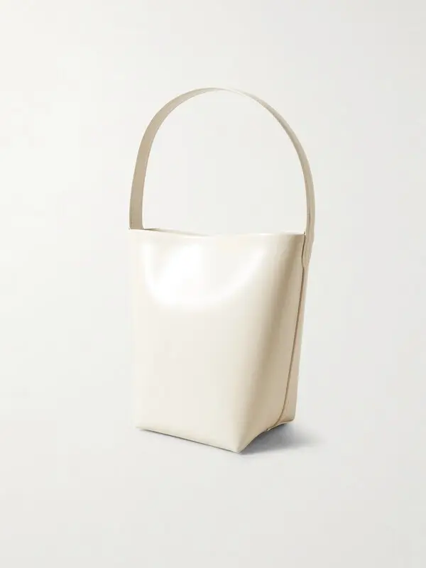 THE ROW N/s Park Small Leather Tote - Neutrals