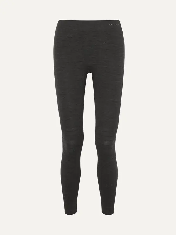 Falke Stretch Wool-blend Leggings