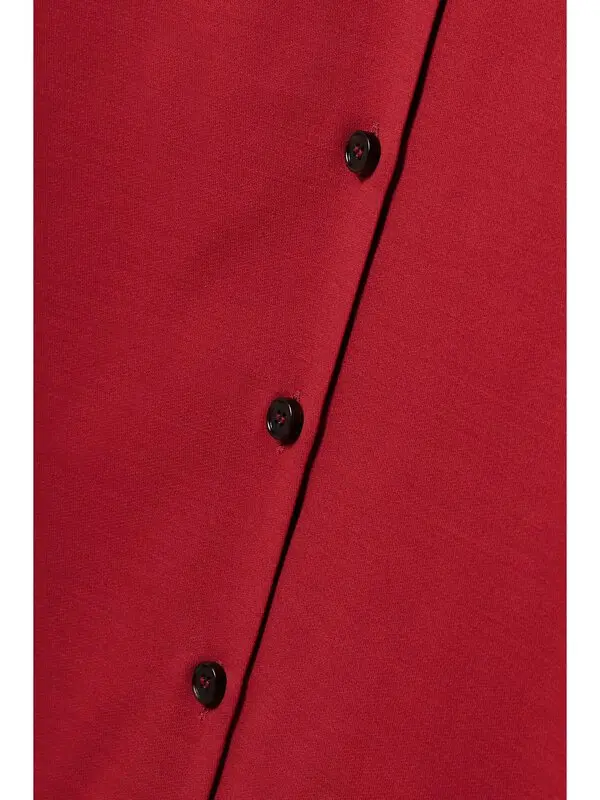 Veronica De Piante Wool And Silk-blend Shirt
