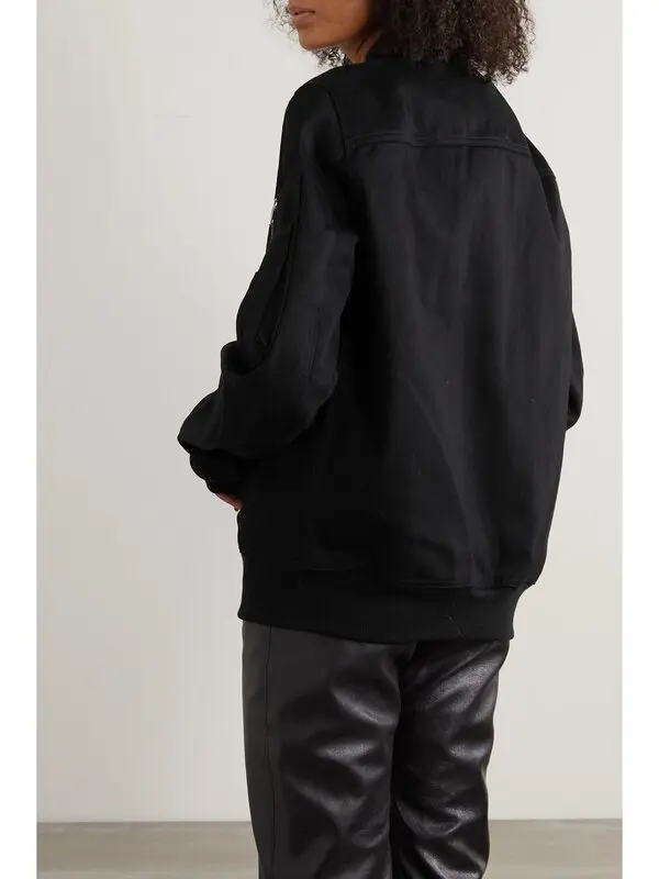 Rick Owens Flight Denim Bomber Jacket