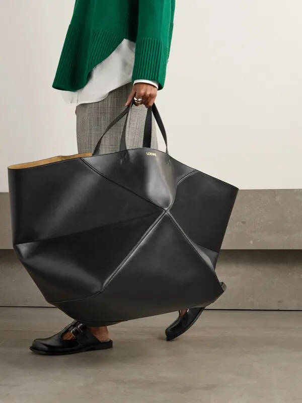 Loewe Puzzle Fold Xl Convertible Leather Tote