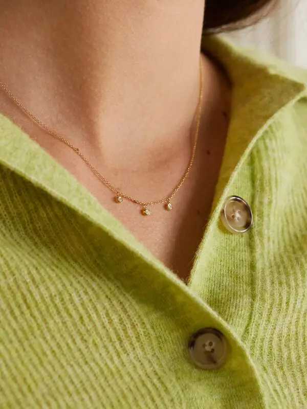 JENNIFER MEYER 18-karat Diamond Necklace