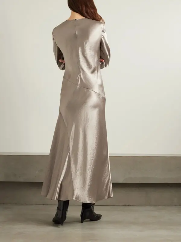 Max Mara Elogio Paneled Midi Dress