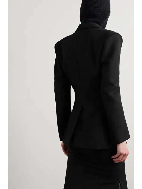THE ROW Halm Grain De Poudre Wool Blazer