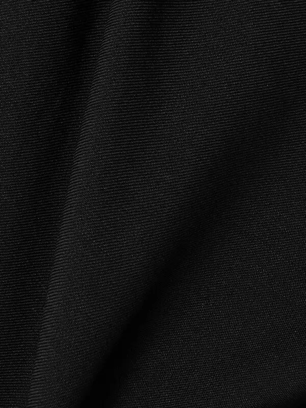 THE ROW Melini Strapless Wool And Mohair-blend Twill Top
