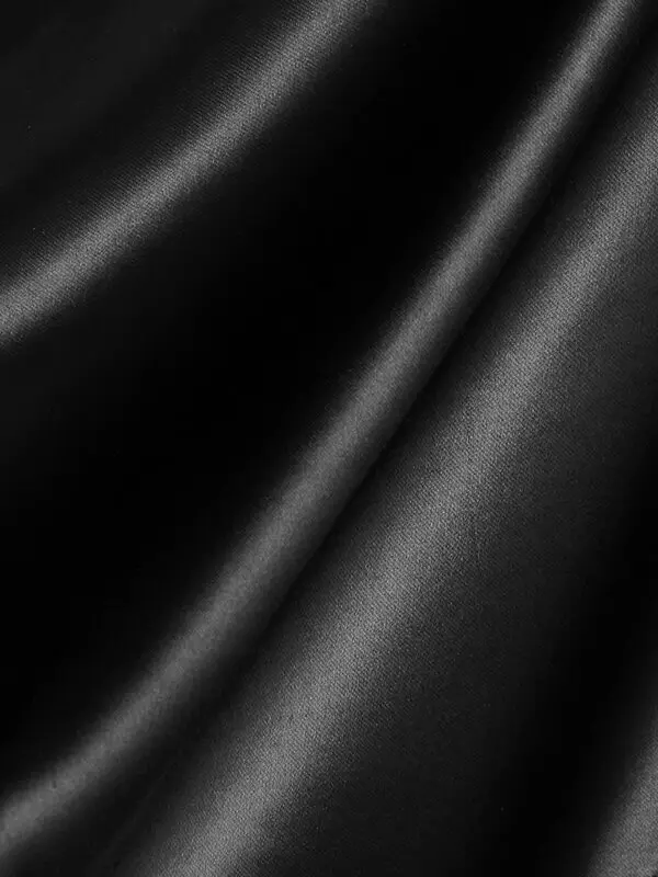 Rick Owens Convertible One-sleeve Satin Playsuit