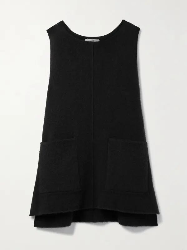 THE ROW Didi Brushed Cashmere And Silk-blend Tunic