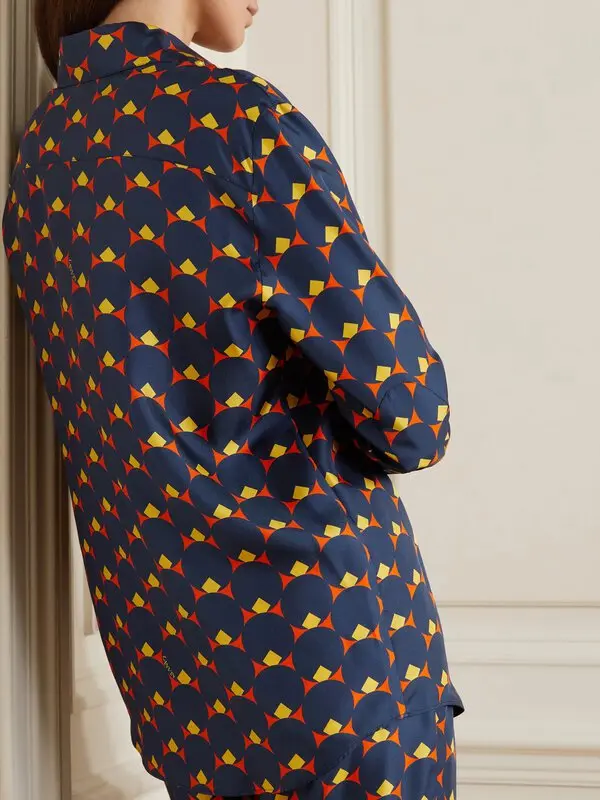 LANVIN Printed Silk Shirt
