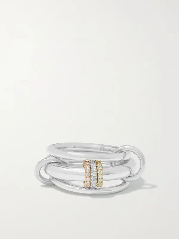 SPINELLI KILCOLLIN Gemini' Diamond Ring Set