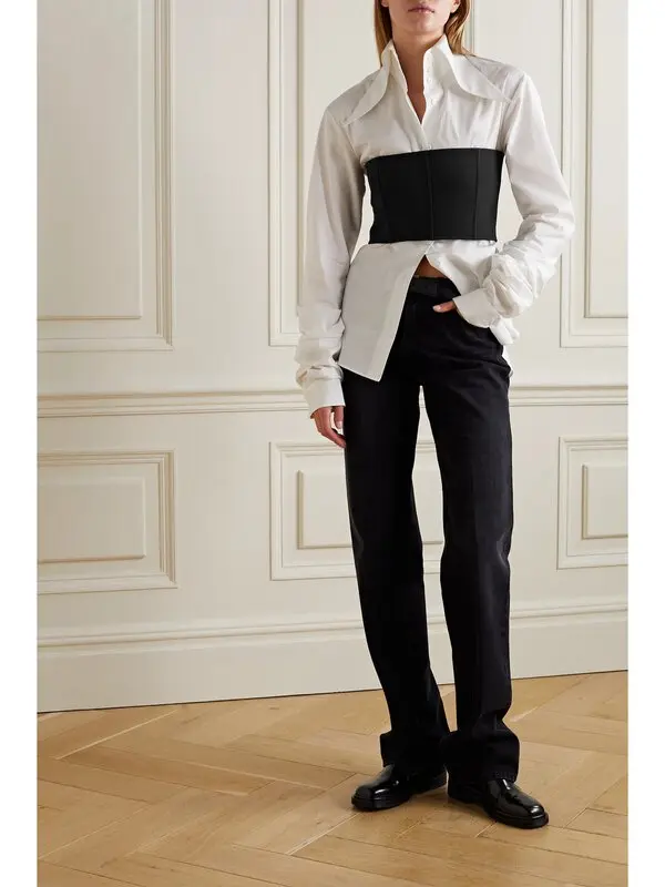 THE ROW Hilde Wool-blend Bandeau Top