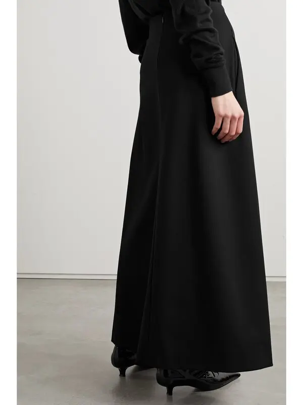 THE ROW Flores Stretch-knit Maxi Skirt