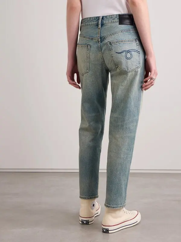 R13 Romeo Distressed Boyfriend Jeans
