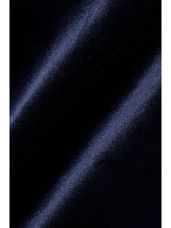 Alex Perry Strapless Velvet Midi Dress
