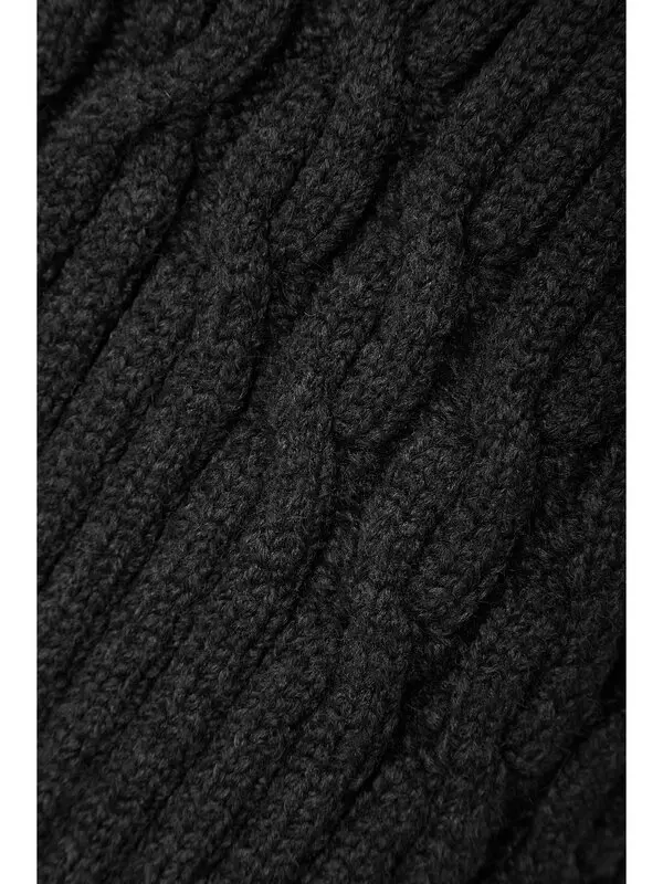 Proenza Schouler Cable-knit Halterneck Top