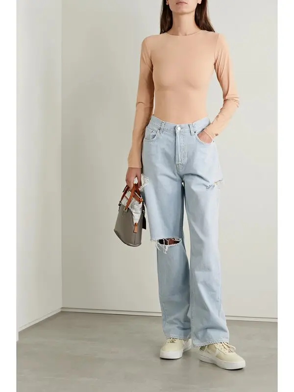 ALIX NYC Leroy Stretch-jersey Thong Bodysuit