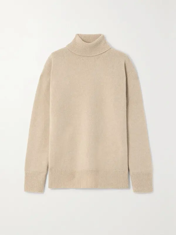 THE ROW Oversized Wool And Cashmere-blend Turtleneck Sweater