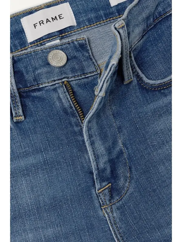 FRAME Le Easy Flare Jeans In Drizzle Wash