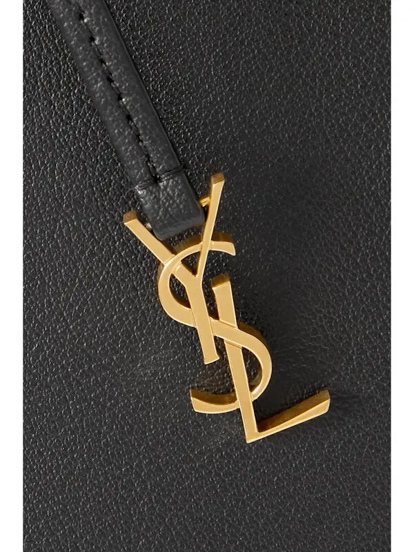 Saint Laurent North/south Leather Tote - Black