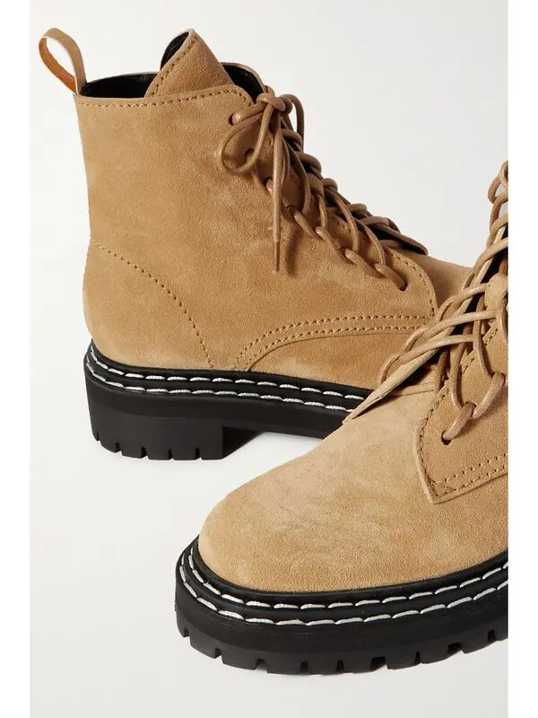 Proenza Schouler Suede Ankle Boots