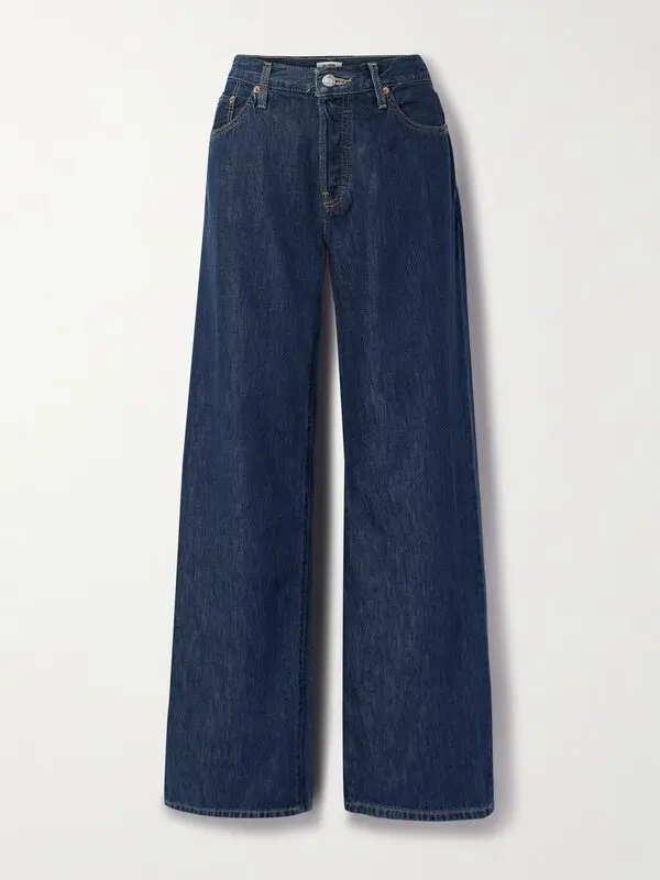 RE/DONE Palazzo High-rise Wide-leg Jeans