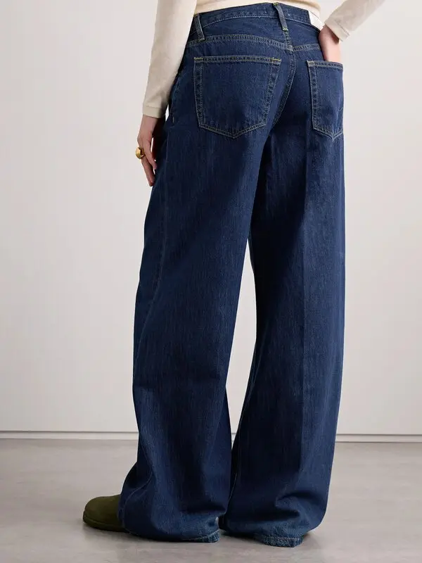RE/DONE Palazzo High-rise Wide-leg Jeans